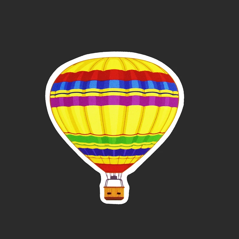 Aliexpress.com : Buy Colorful hot air balloon Stickers For Luggage ...