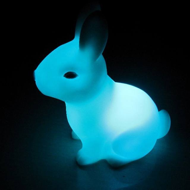 Rabbit Color Changing LED Lamp