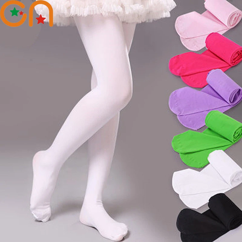 Filles-Ballet-De-Danse-Collants-Enfants-Une-Section-Mince-Mode-Velours ...