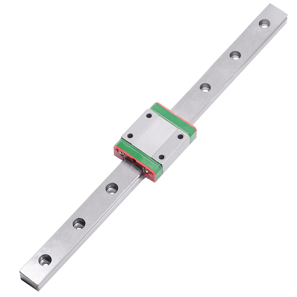 Linear Slide MGN9 250~500mm Linear Rails Guide With Mini Carriage Block ...