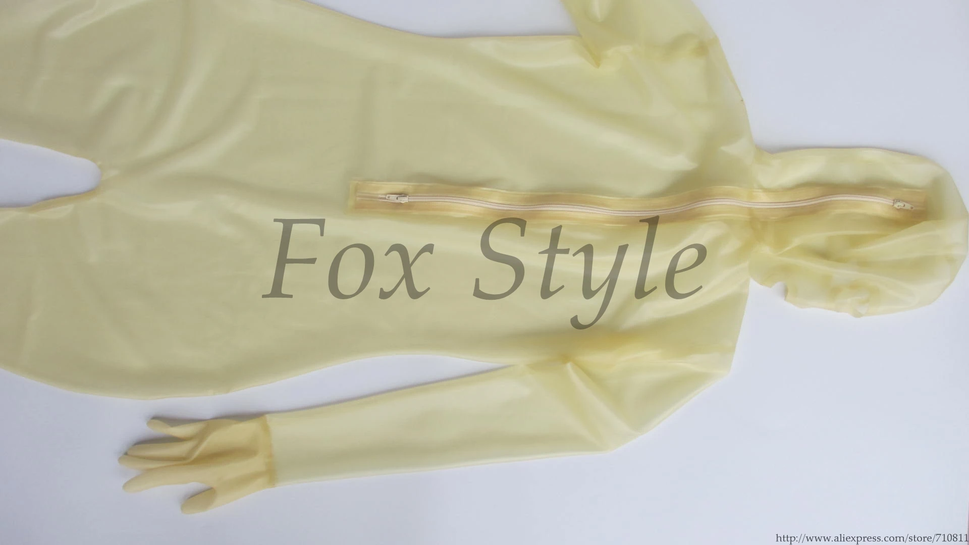 trasparent rubber costume latex catsuits zentail bodaysuits for men