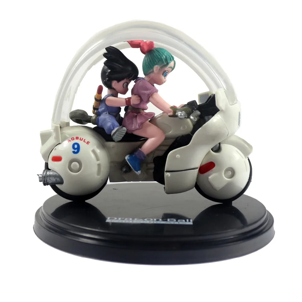 Anime Dragon Ball Bulma & Son Gokou Vollectible Figure Toy PVC Action ...