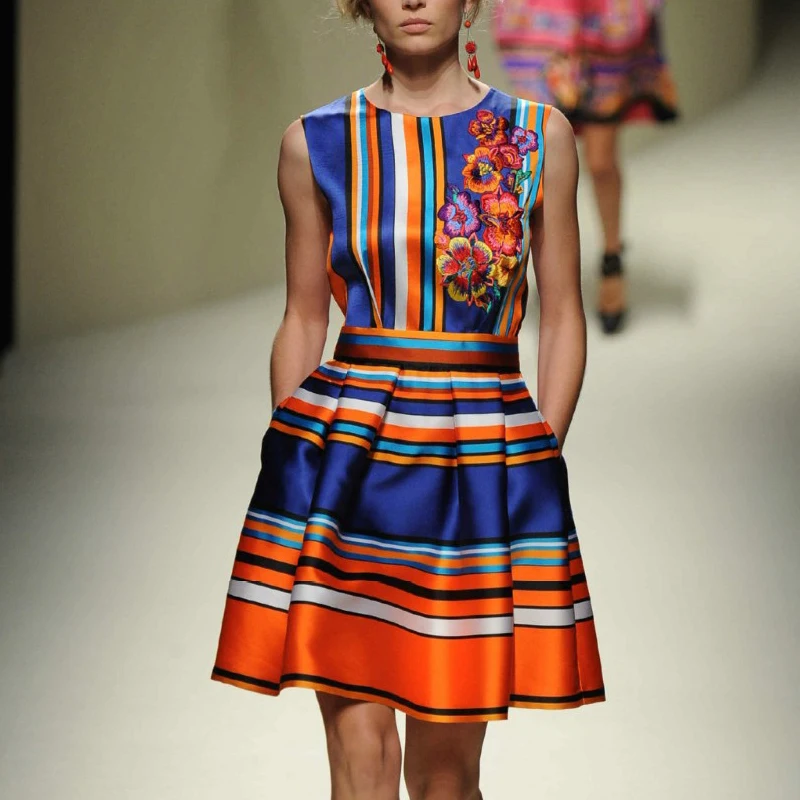 2015 High quality elegant runway women dress for high end women ...