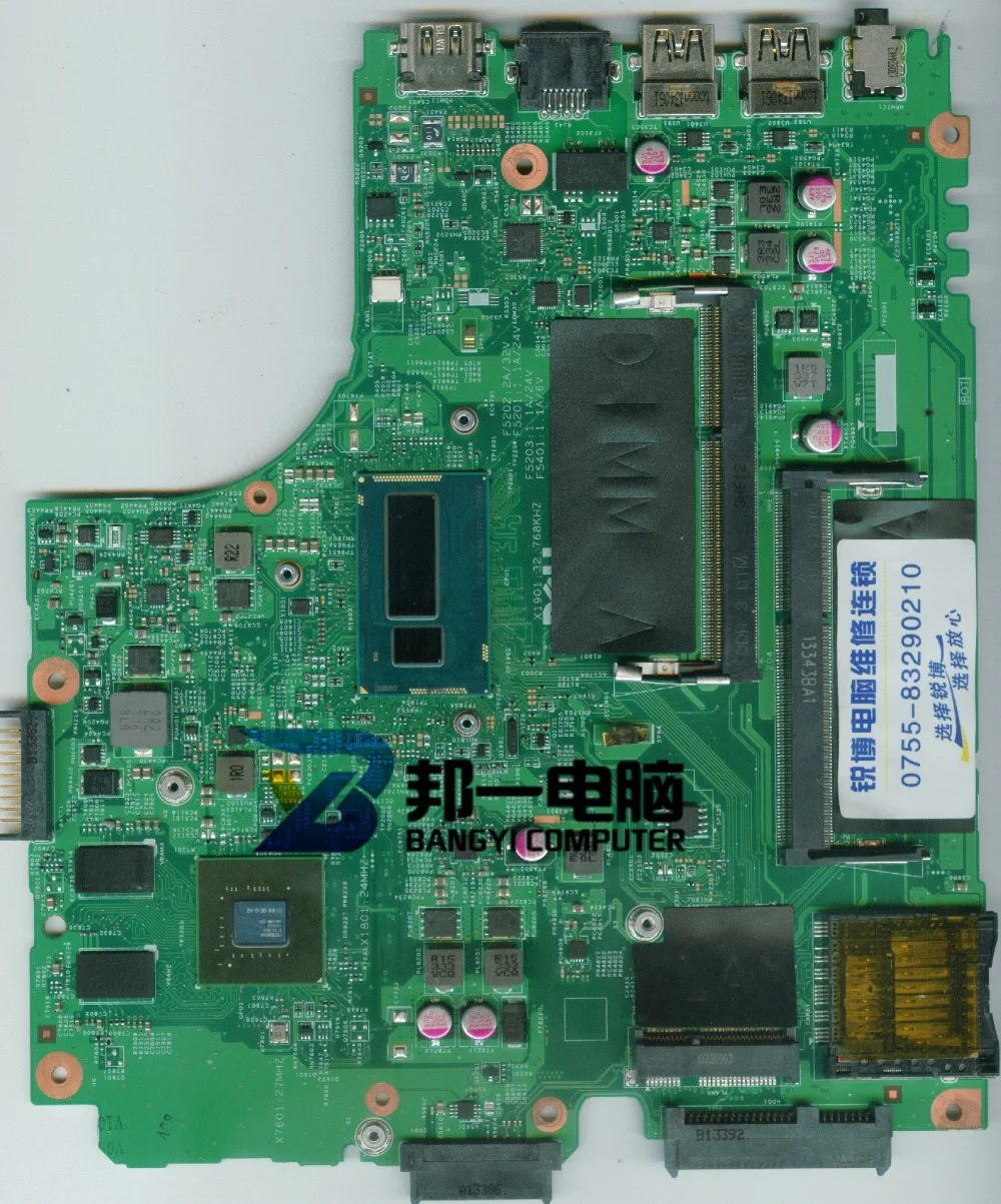 Para-o-Original-Dell-Latitude-3437-motherboard-0KC1KM-DOE40-HSW-PWB ...