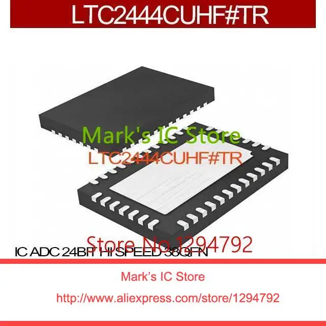 LTC2444CUHF#TR IC ADC 24BIT HI SPEED 38QFN LTC2444CUHF 2444 LTC2444 ...
