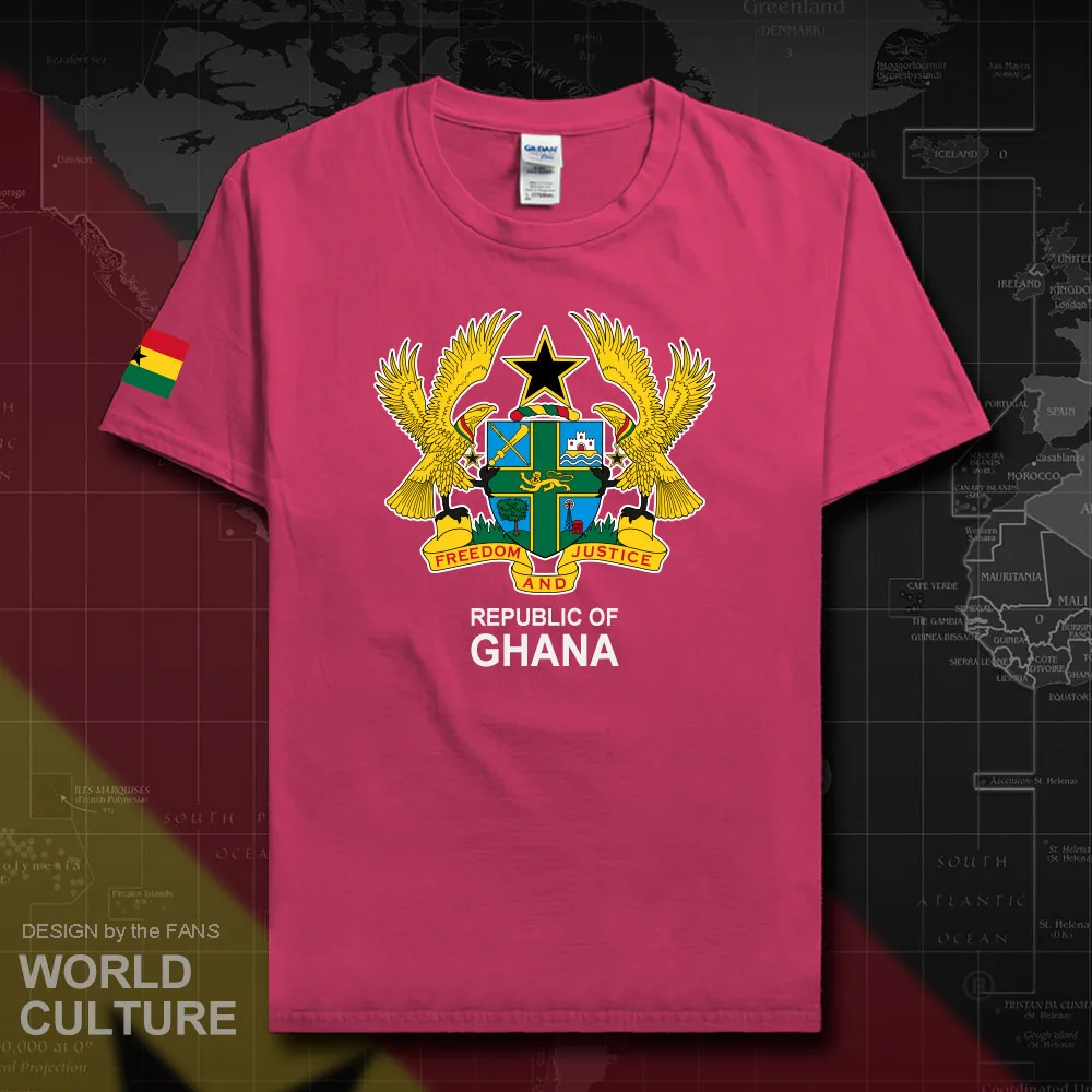 Republic Of Ghana Ghanaian Men T Shirt Fashion 2018 Jerseys Nation Team ...