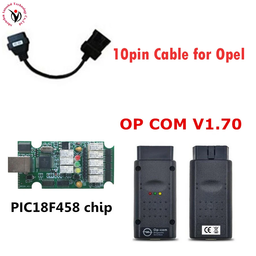 Latest software OP COM V1.70 with PIC18F458 chip Diagnostic Interface ...