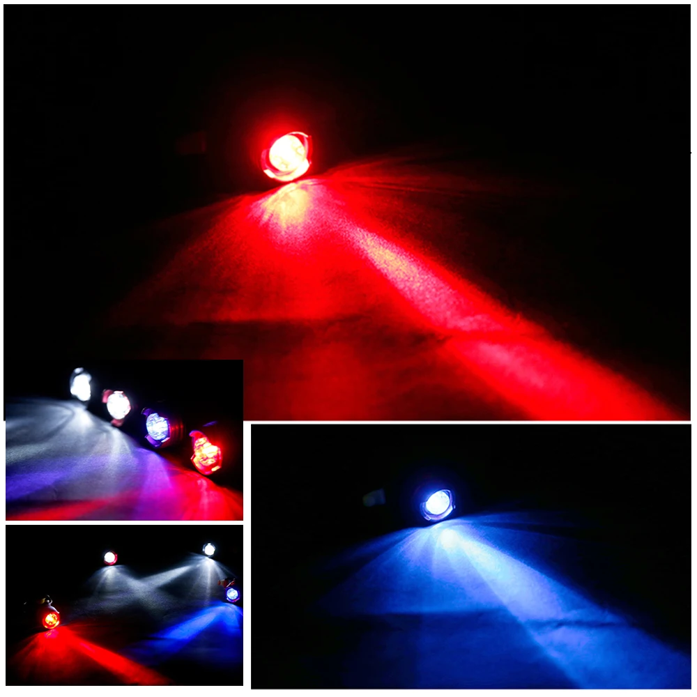 Hot Bike Bicycle Front Rear Red Flashing Safety Warning Light Bike Night Light Bicycle Care D