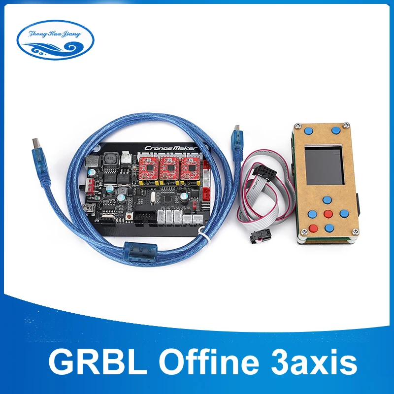 Grbl Offline Controller Board 3axis Stepper Motor Double Y Axis Usb Driver Board For 1610/2418 ...