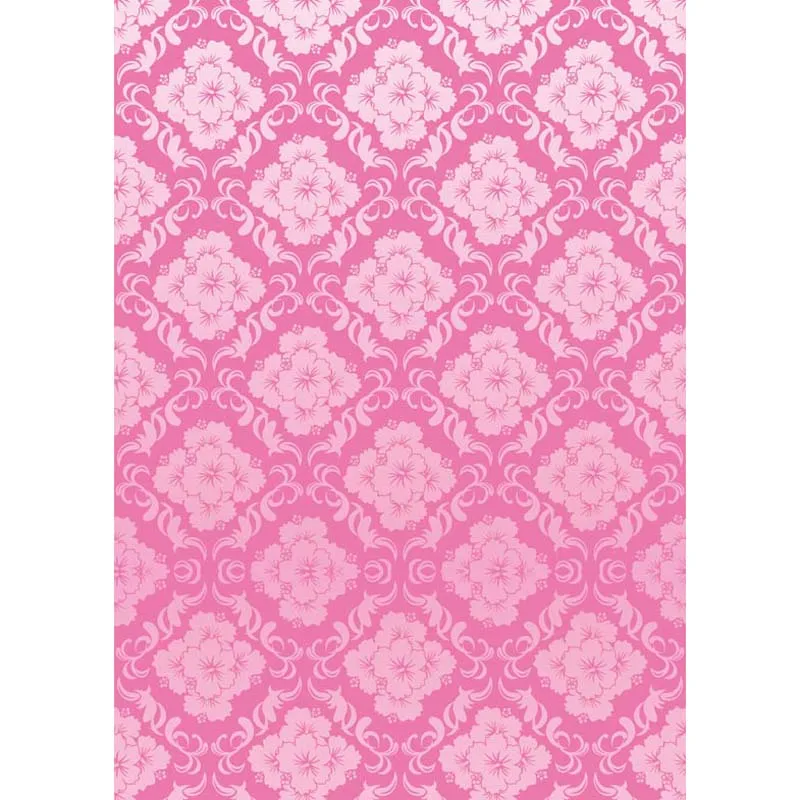Hot Pink Pattern Background