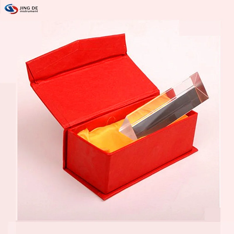 Physical optics prism 100 * 30 * 30mm science experiment instrument ...