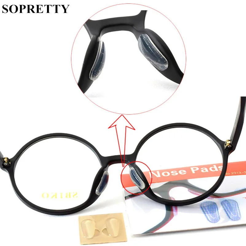 Clear-Water-Drop-Silicone-Non-Slip-Nose-Pads-for-Glasses-Reading-Myopia ...