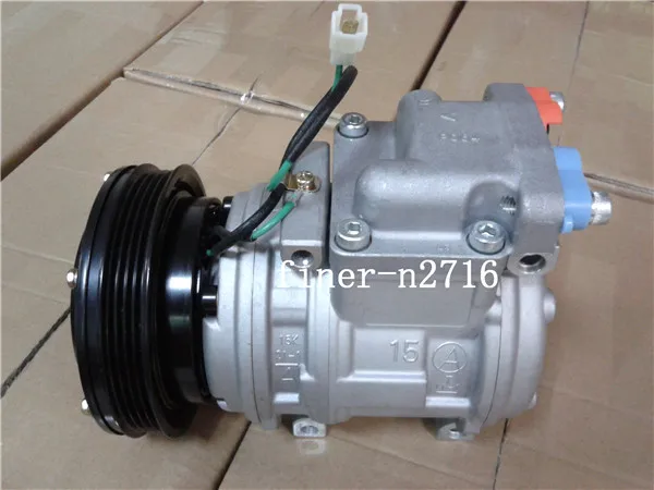 SOLAR-V-EXCAVATOR-DOOWON-10PA15C-air-conditioning-compressor-auto-parts-cooling-refrigerant-2208 ...