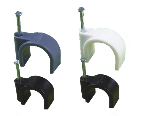 Chr-3mm White Clip Ring With Nail For Cable 3mm Cable Clips - Pliers ...