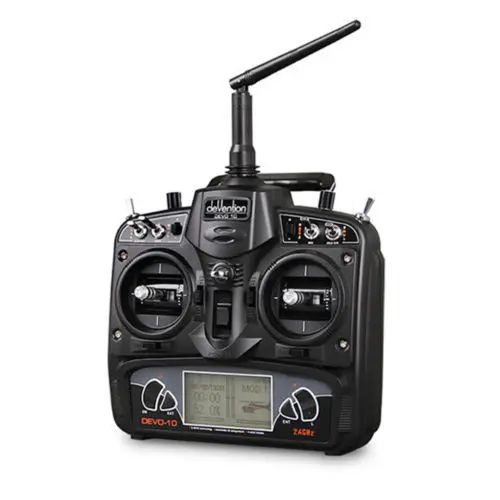 Walkera DEVO 10 удаленного Управление Лер DEVO10 передатчик Управление(черный