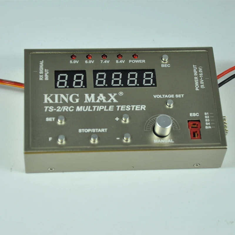 1pcs TS 2/RC Multiple Servo Tester KINGMAX High Aaccuracy Servo Testing ...