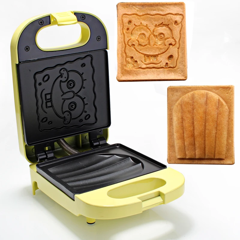 Spongebob-squarepants-sandwich-toaster-waffles-machine-breakfast-snack ...
