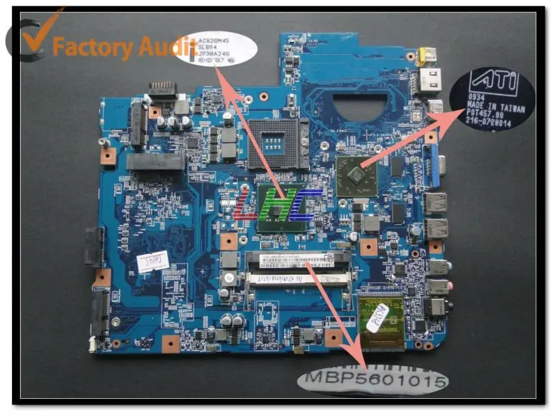 Mbp5601015 For Acer Aspire 5738 Motherboard 48.4cg07.011 Laptop ...