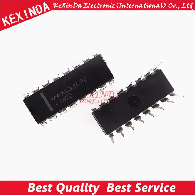 MAX232CPE DIP16 MAX232C DIP DIP 16 MAX232 MAX232EPE RS 232 Drivers/Receivers Novo original 10 ...