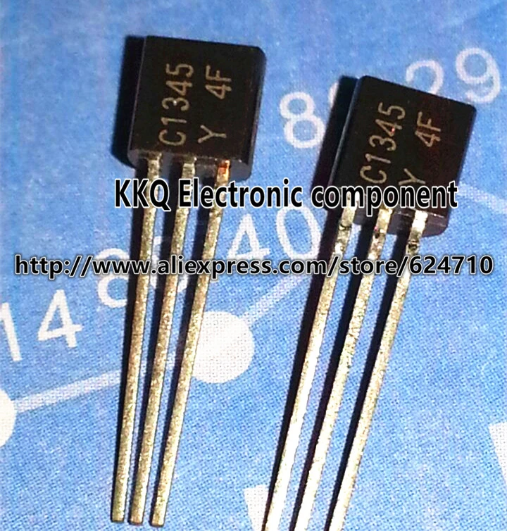2SC1345 C1345 TO 92 Silicon Transistor 50 stks NIEUWE|transistor ...