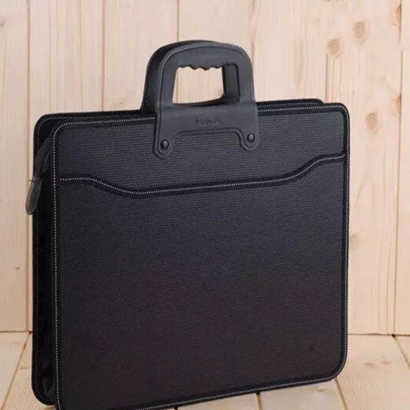 High Capacity A4 Zipper Men Briefcase Business Document Bags Portable ... High Capacity A4 Zipper Men Briefcase Business Document Bags Portable ...