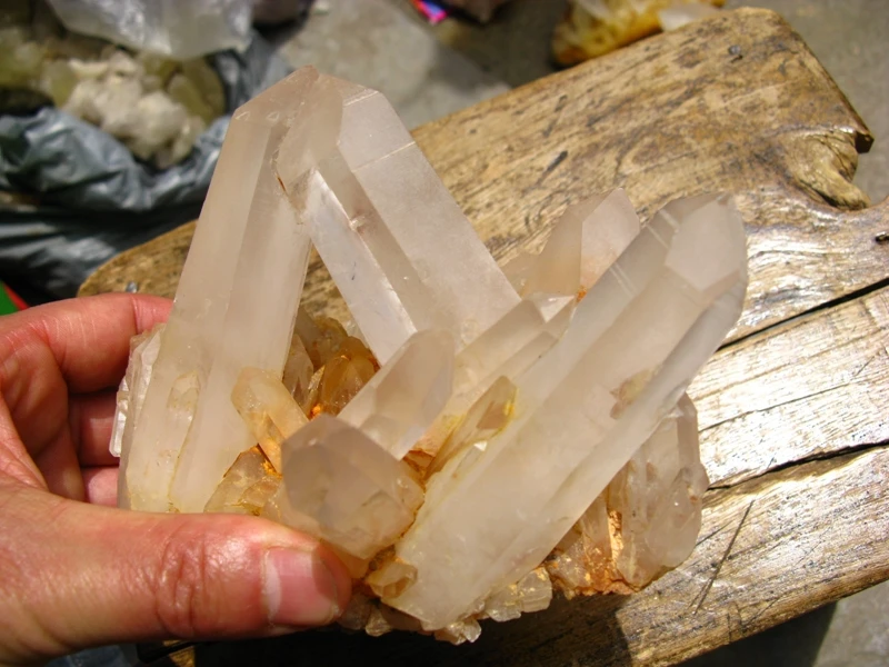 1040g natural rock quartz crystal cluster original|crystal cluster ...