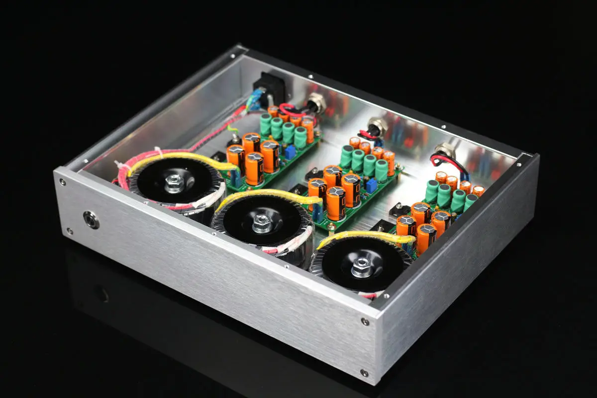 ZEROZONE HIFI finished 3 way linear power supply (DC5V 24V for choose ...