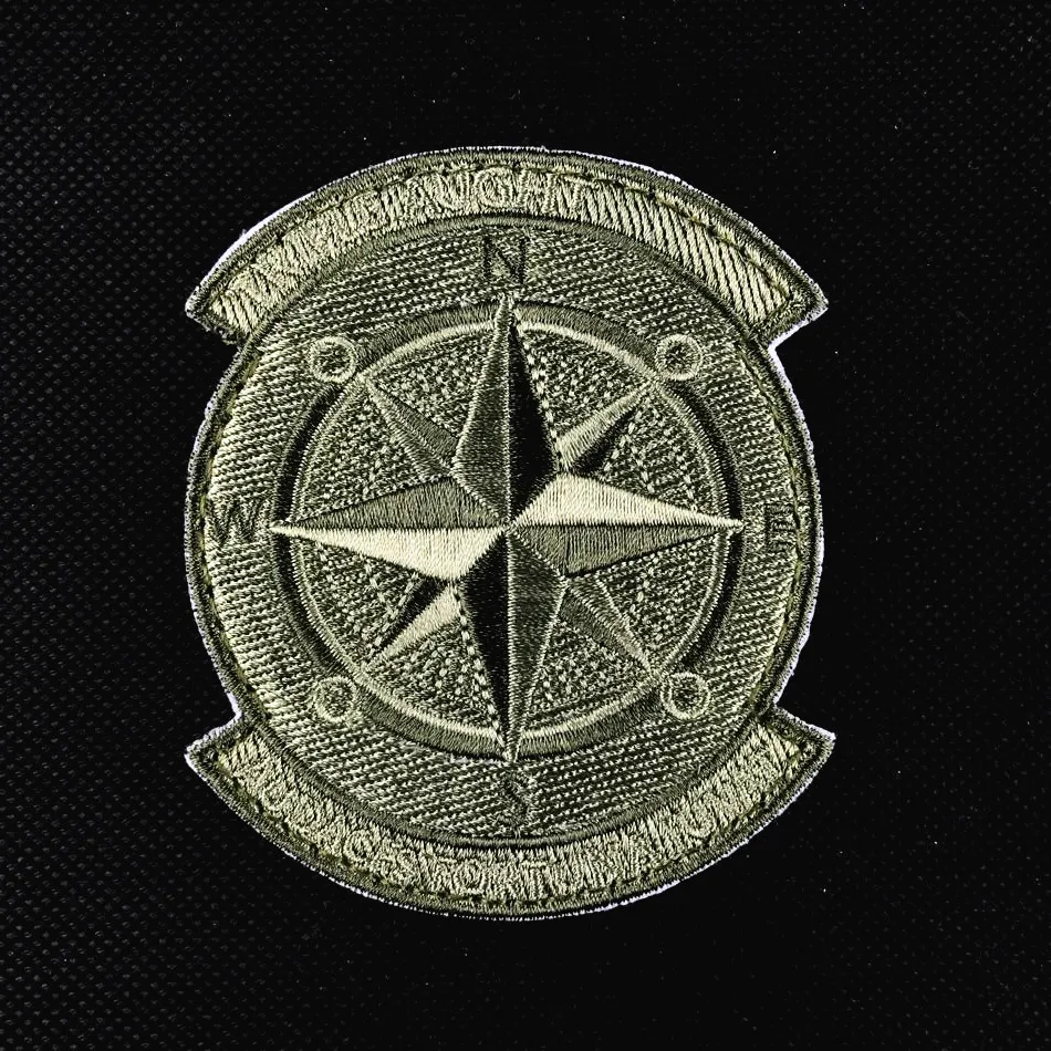 Aliexpress.com : Buy Embroidery TAD Compass Patch Fabric Cloth Military ...