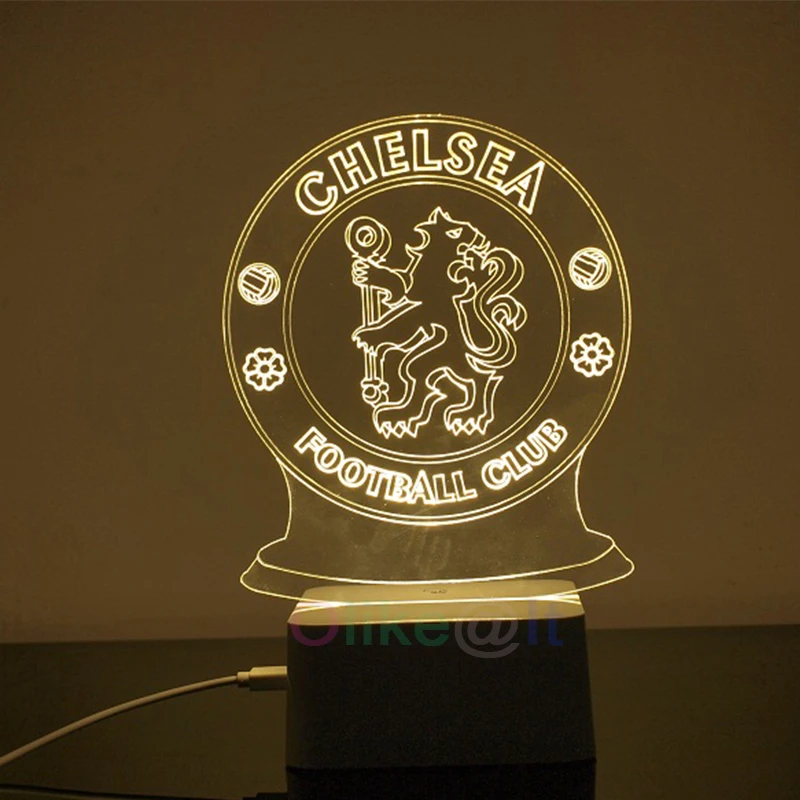 Free-Shipping-Chelsea-Football-Club-3D-Night-Lamp-Micro-USB-Lamp-Night ...