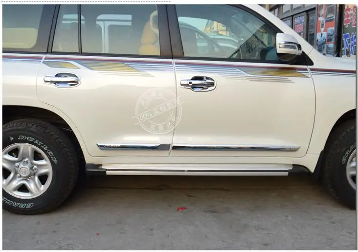 Chrome Car-Styling Body Side Door Garnish Moulding Trim Kits Overlay ...