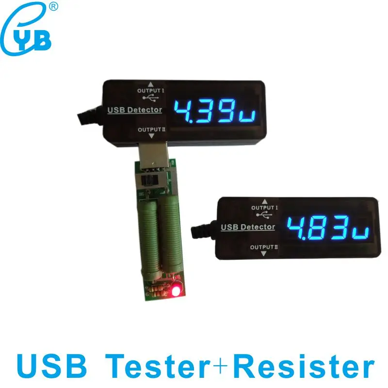 Dc3.2-15v Usb Detector And Load Resister Led Display Voltage Current ...