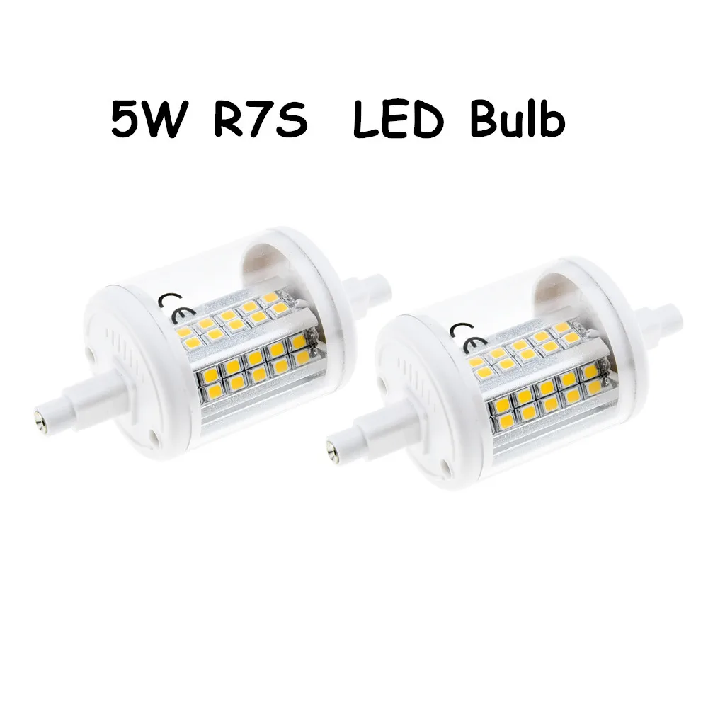 R7S LED Bulb 5W J78 78mm 10W J118 118mm LED R7S Light Bulb 200 degree ...