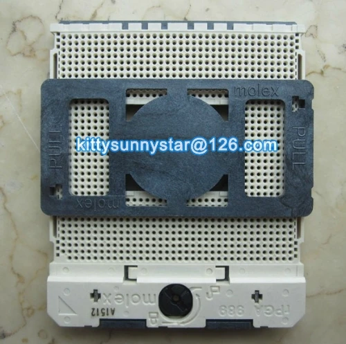 CPU SOCKET RPGA 989, CPU SOCKET RPGA 988, Notebook PC 47989,Molex ...
