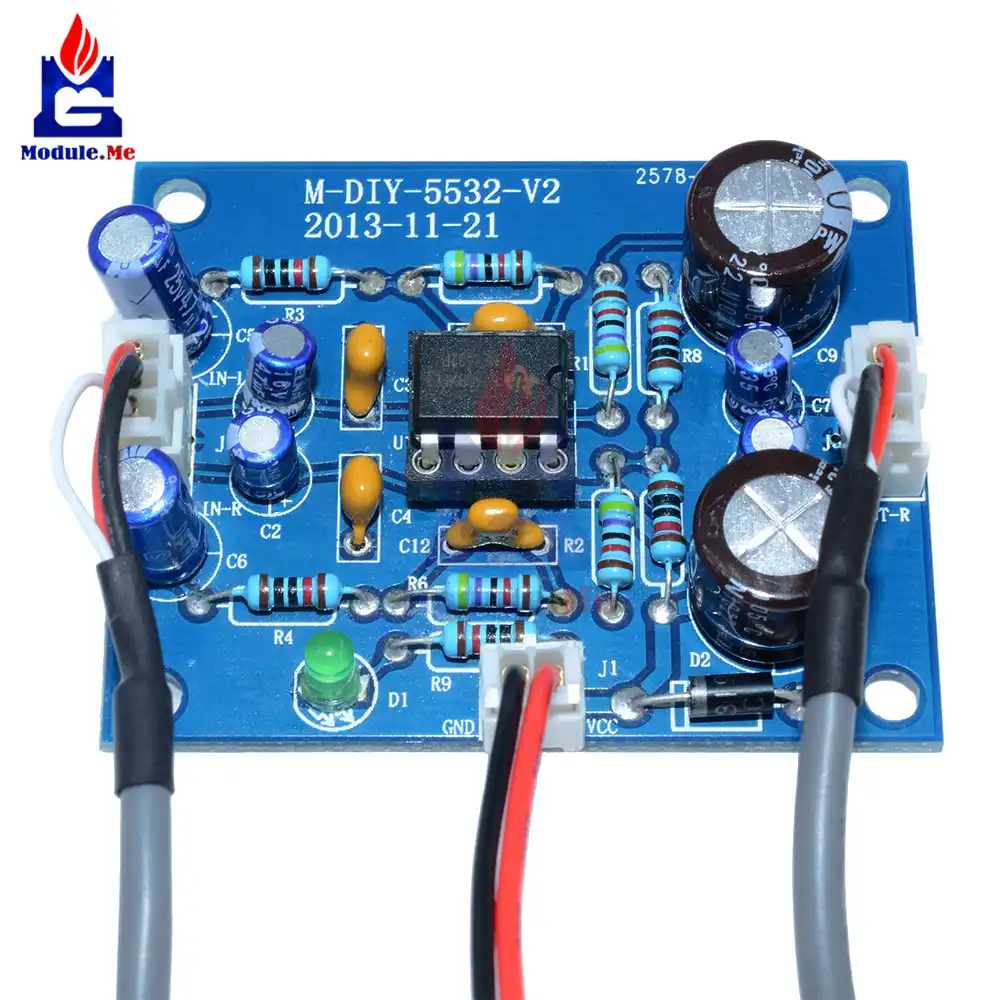 NE5532 OP AMP HIFI Preamplifier Signal Amplification Board Bluetooth ...
