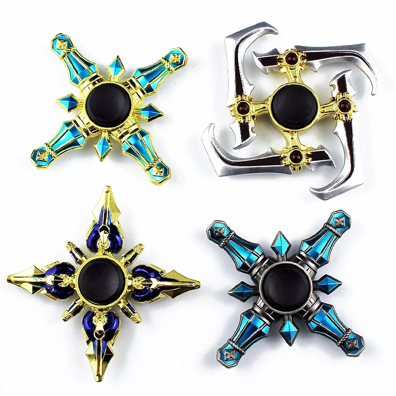 Lol Finger Fingertips ,metal Gyro, Rotates Darts,fingertips Gyro ...