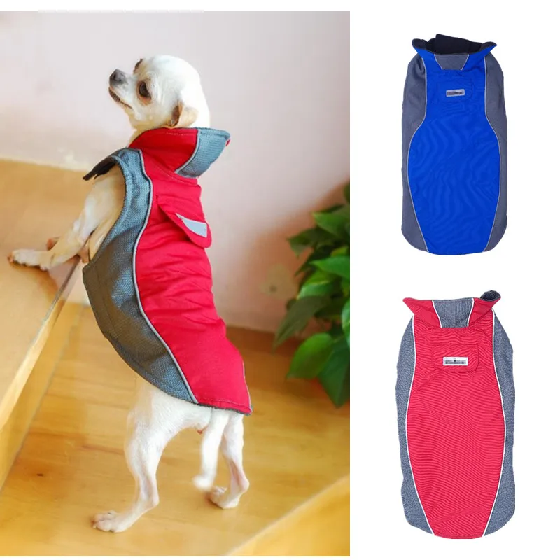 23 Inch Big Dog Clothes Large Ski Wear Waterproof Vest Jacket Leash ...