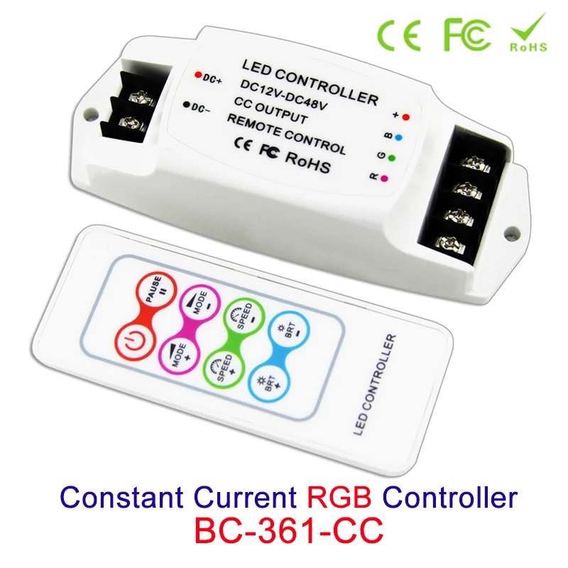 Constant Current mini LED RGB Controller DC12V 24V 36V 48V 3 channels ...