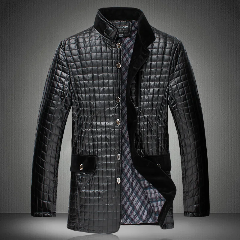 Plus Size 4XL 7XL(chest 56 inch)) Man Parkas 2015 New Spring Autumn ...