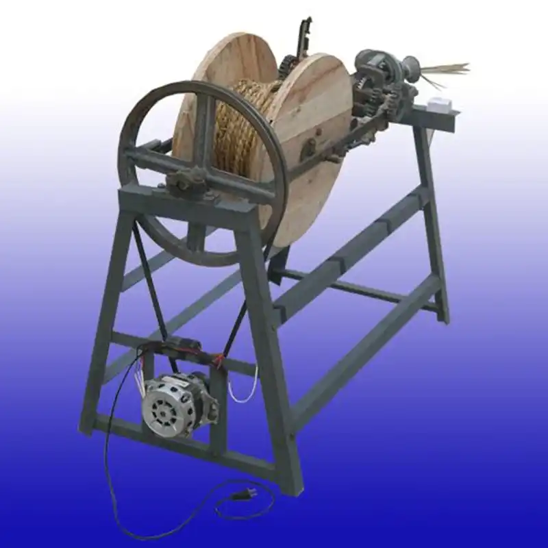 Grass rope winding machine hay band spinning machine straw rope making ...