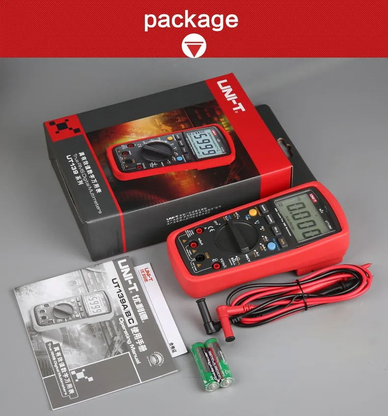 UNI-T UT139A True RMS Digital Multimeter