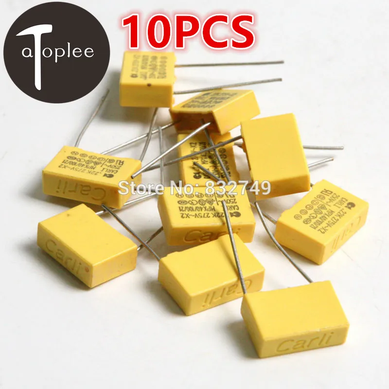 NEW 10PCS X2 MPX 275VAC 275VAC Polypropylene Film Safety Capacitor MPX ...