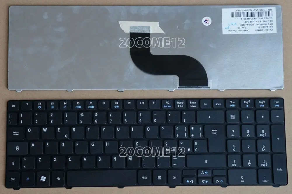 Keyboard Acer Aspire 5742G 5742ZG Teclado Para Notebook Acer Aspire ...
