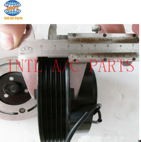 Embreagem do compressor de HS 15 4pk a/c para hyundai elantra 2.0l ...