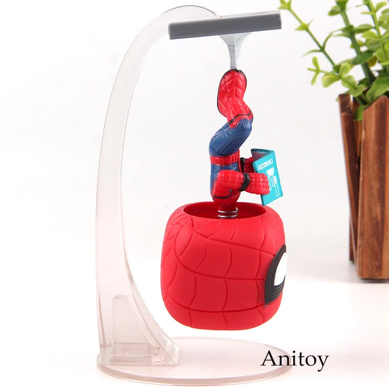 Hot Toys Bobble Head Spider-man Action Figure Vinyl Figure PVC Anime ...