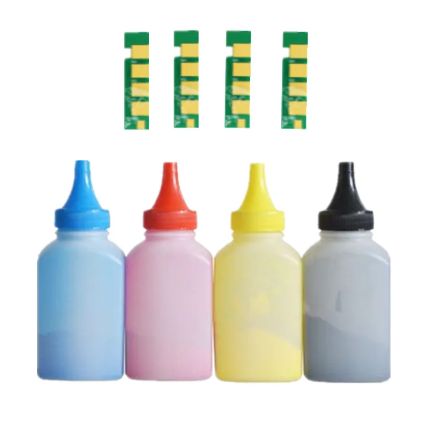 4 X Refill Color Toner Powder + 4 Chip Clt-409s Clt 409s Clt-k409 Toner ...