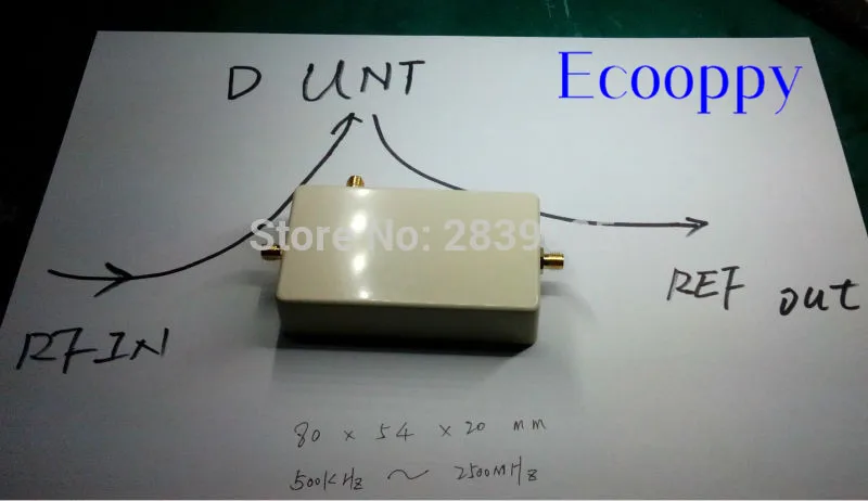 Network analyzer bridge 500KHz 2.5GHz radio frequency reflection bridge ...