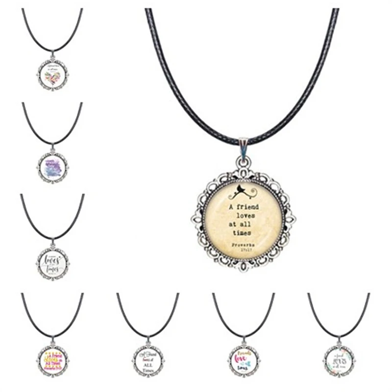 Bible-Verse-Necklace-Christian-Scripture-Jewelry-Proverbs-17-17-A ...