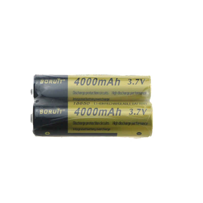 2pcs/lot 18650 li ion rechargeable Battery BRC 18650 Battery 3.7V ...