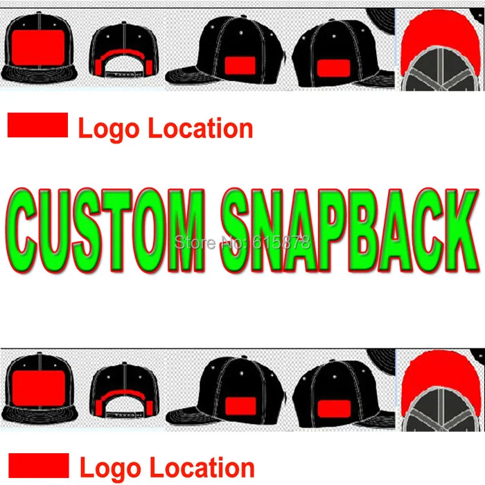 Custom 3d Embroidery Logo Snapback Caps Hats With Printting Seam Taping ...
