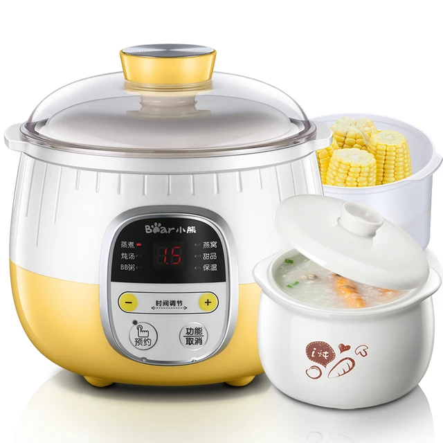Aliexpress.com : Buy 220V Bear Automatic Electric Stewing Cooker Mini ...